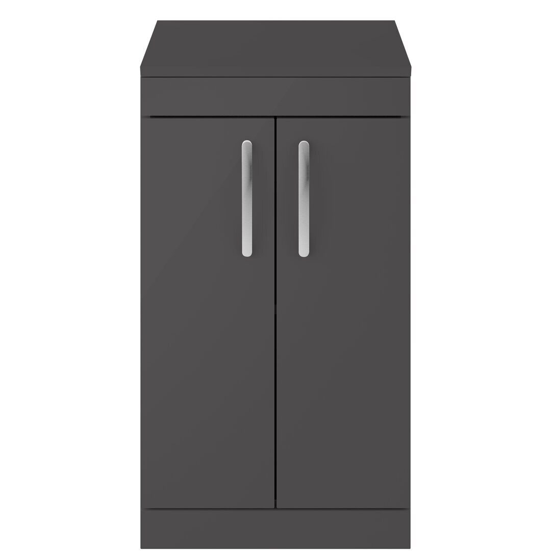 Athena Gloss White 50cm Free-Standing Vanity Unit Base Only by Wayfair ...