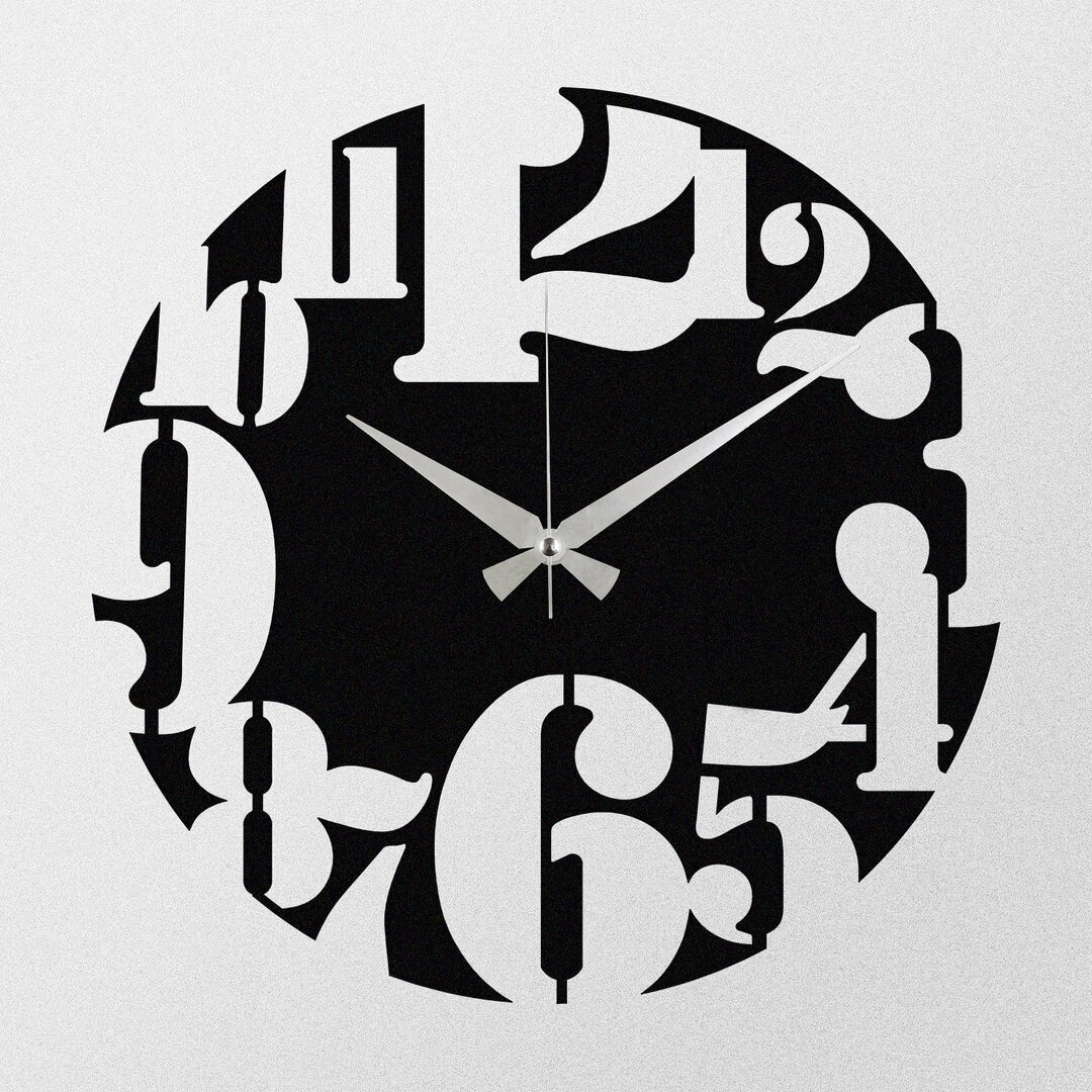Santoyo 48cm Wall Clock by Wayfair | ufurnish.com