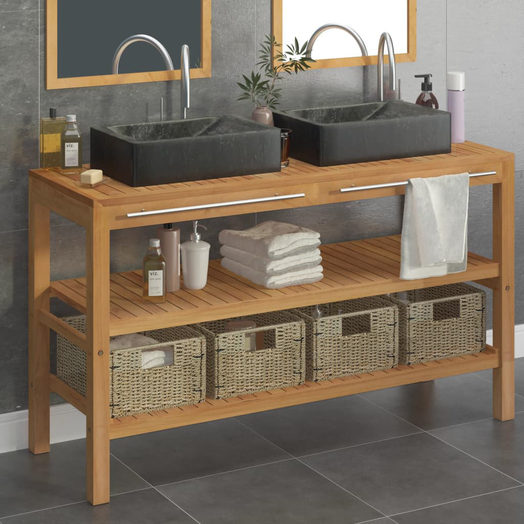 Palmer 1320mm Free-Standing Double Vanity Unit by Wayfair | ufurnish.com