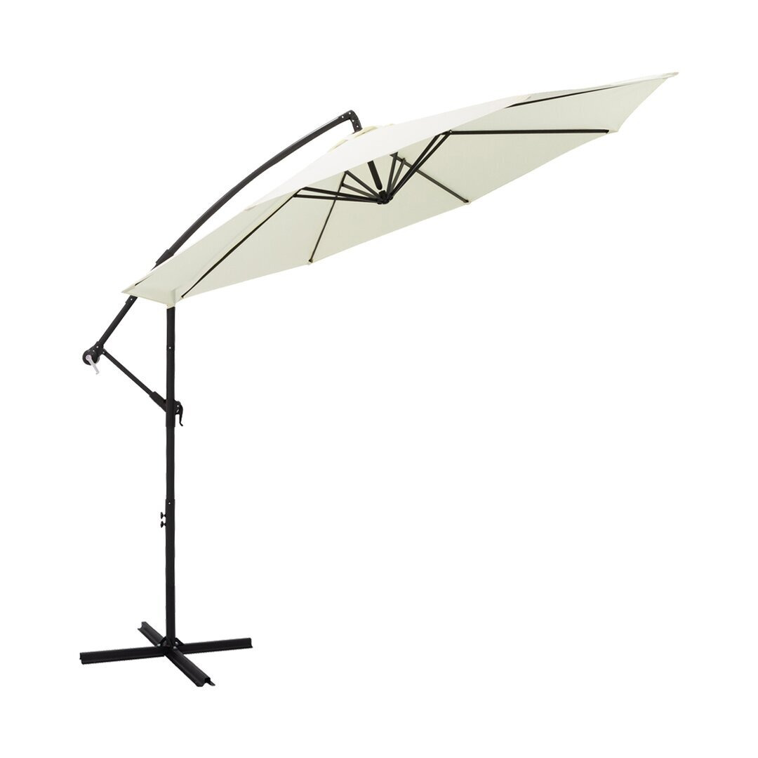 3 Meter Cantilever Offset Garden Parasol Outdoor Garden Parasol With ...