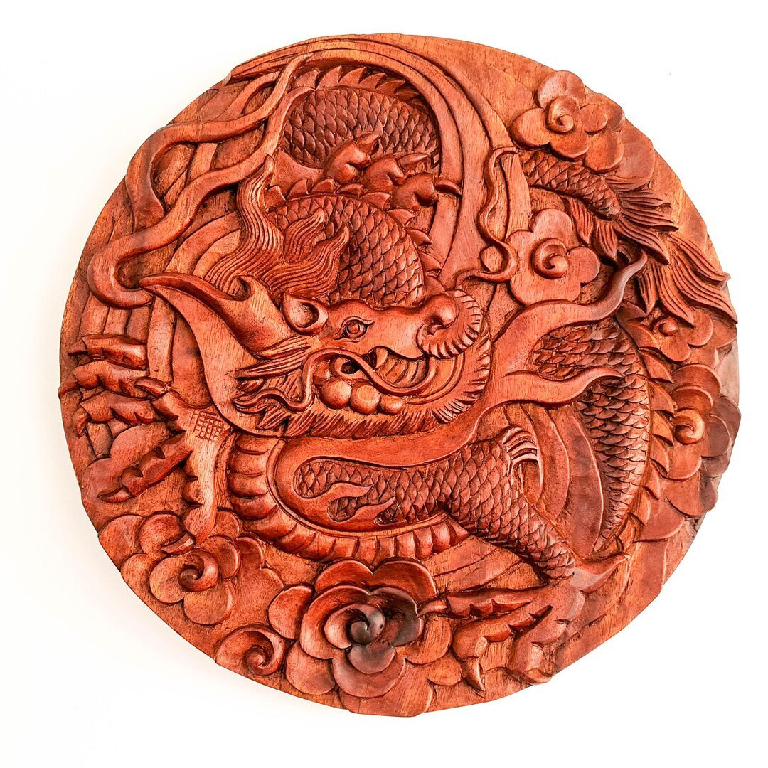 Chinese Dragon Wall Décor by Wayfair | ufurnish.com