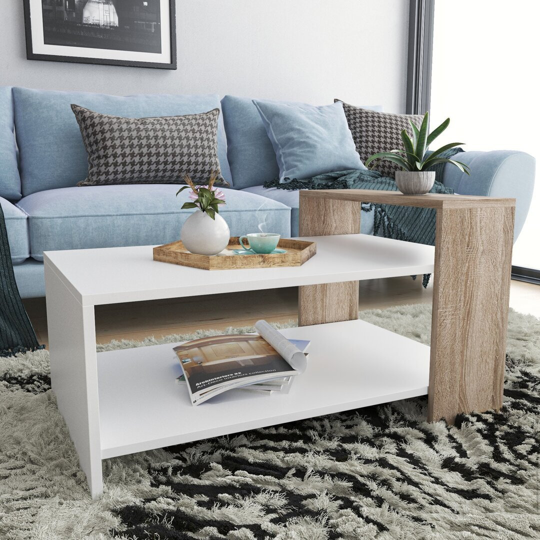 Thurmont Sled Coffee Table with Storage by Wayfair | ufurnish.com