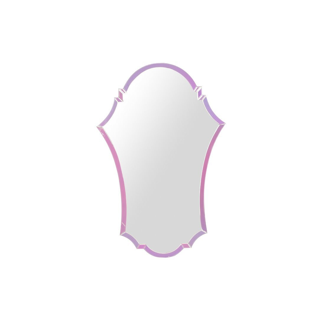 Novelty Glass Framed Wall Mounted Accent Mirror by Wayfair | ufurnish.com