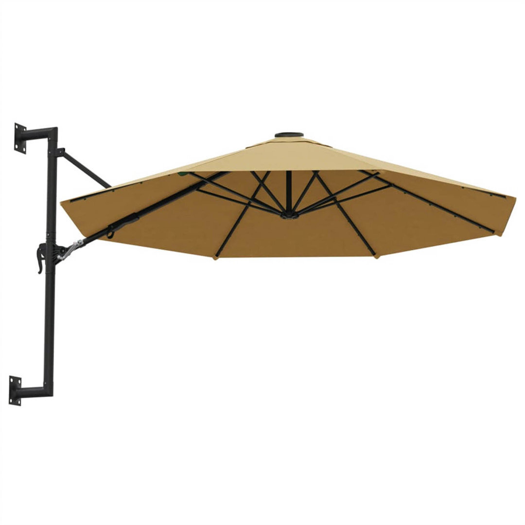 Vivaan 3m Wall Mounted Parasol by Wayfair | ufurnish.com