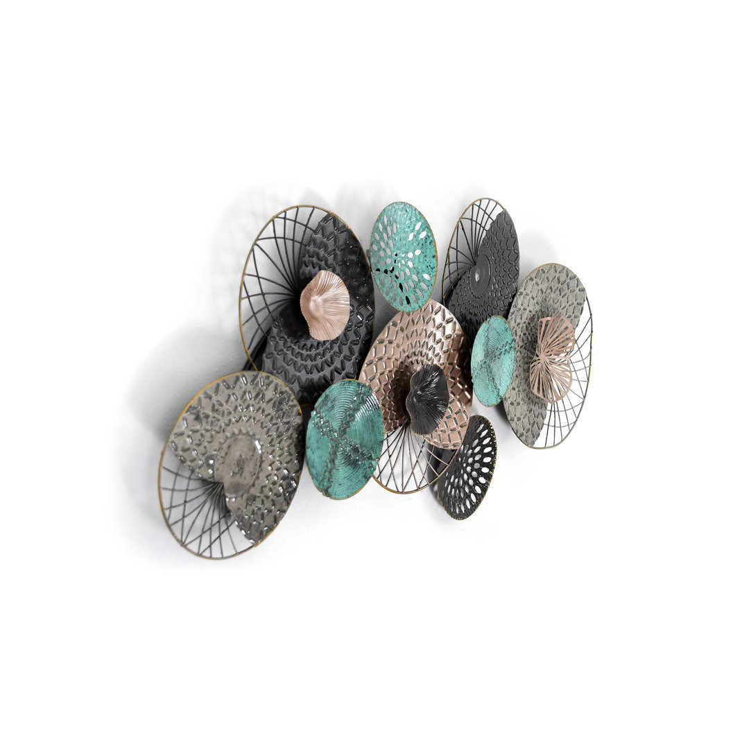 Perforated Disks Composition Wall Décor by Wayfair | ufurnish.com