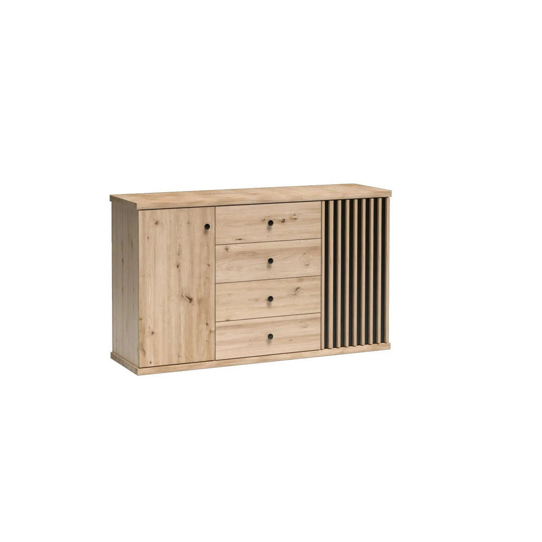 Nerio 4 Drawer 142.1Cm W Combi Chest by Wayfair | ufurnish.com