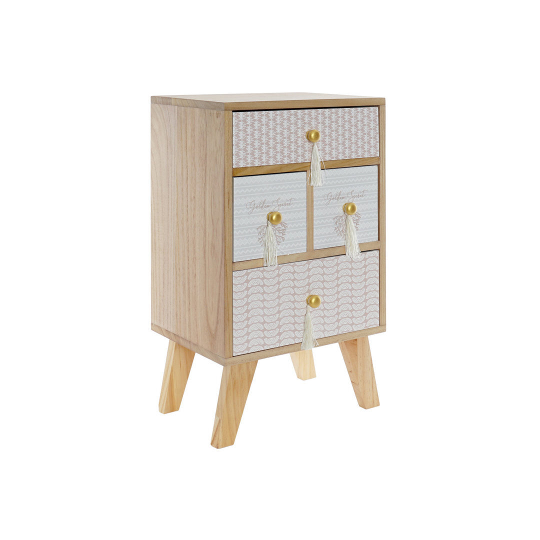 Beck 4 Drawer Bedside Table by Wayfair | ufurnish.com