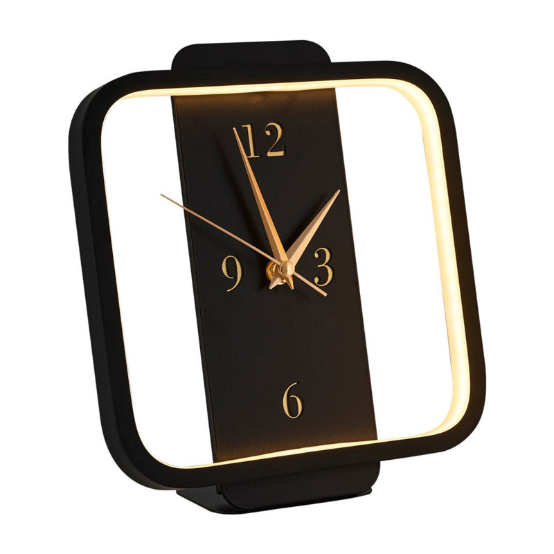Airalynn Analog Metal Tabletop Clock by Wayfair | ufurnish.com