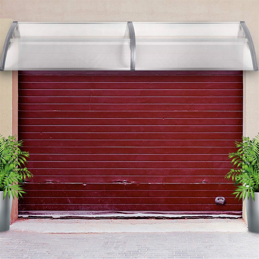 Anhad Front Door Canopy Outdoor Awning 100 X 300 Cm Window Rain Shelter ...