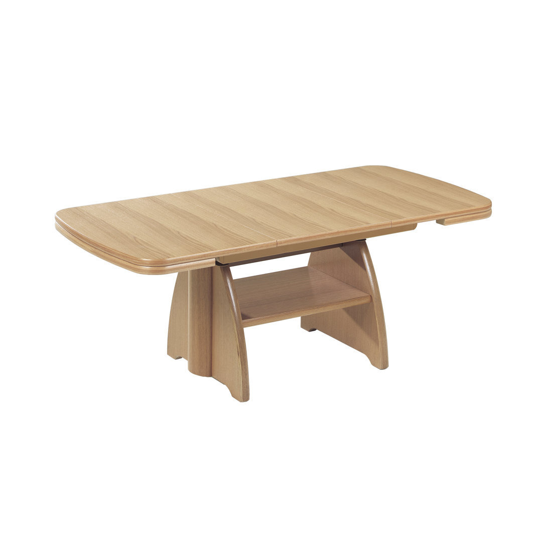 Annajo Extendable Trestle Coffee Table with Storage by Wayfair ...