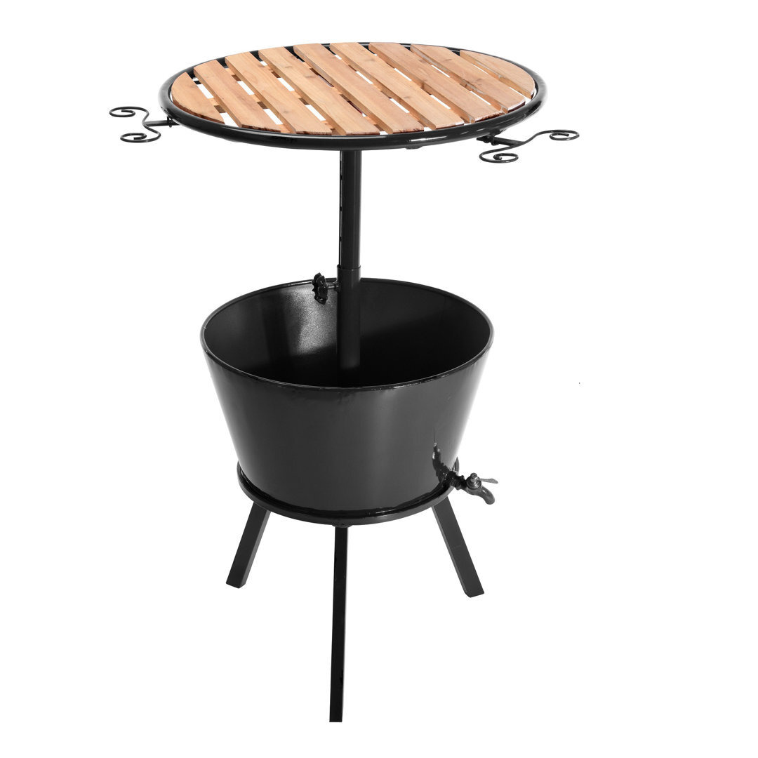 Baboquivari Round 2 - Person 66Cm L Outdoor Bar Table by Wayfair ...