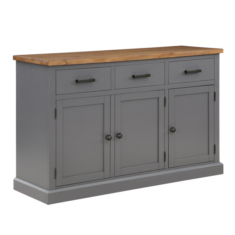 Perrytown 137 Cm Wide 3 Drawer 3 Door Sideboard by Wayfair | ufurnish.com