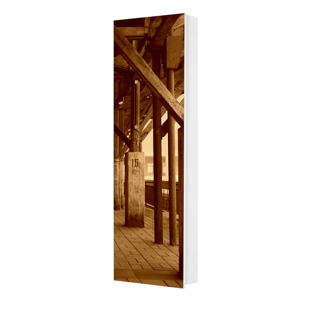 Mikenzy 45Cm W x 145Cm H x 15Cm D Wall Mounted Bathroom Cabinet by ...