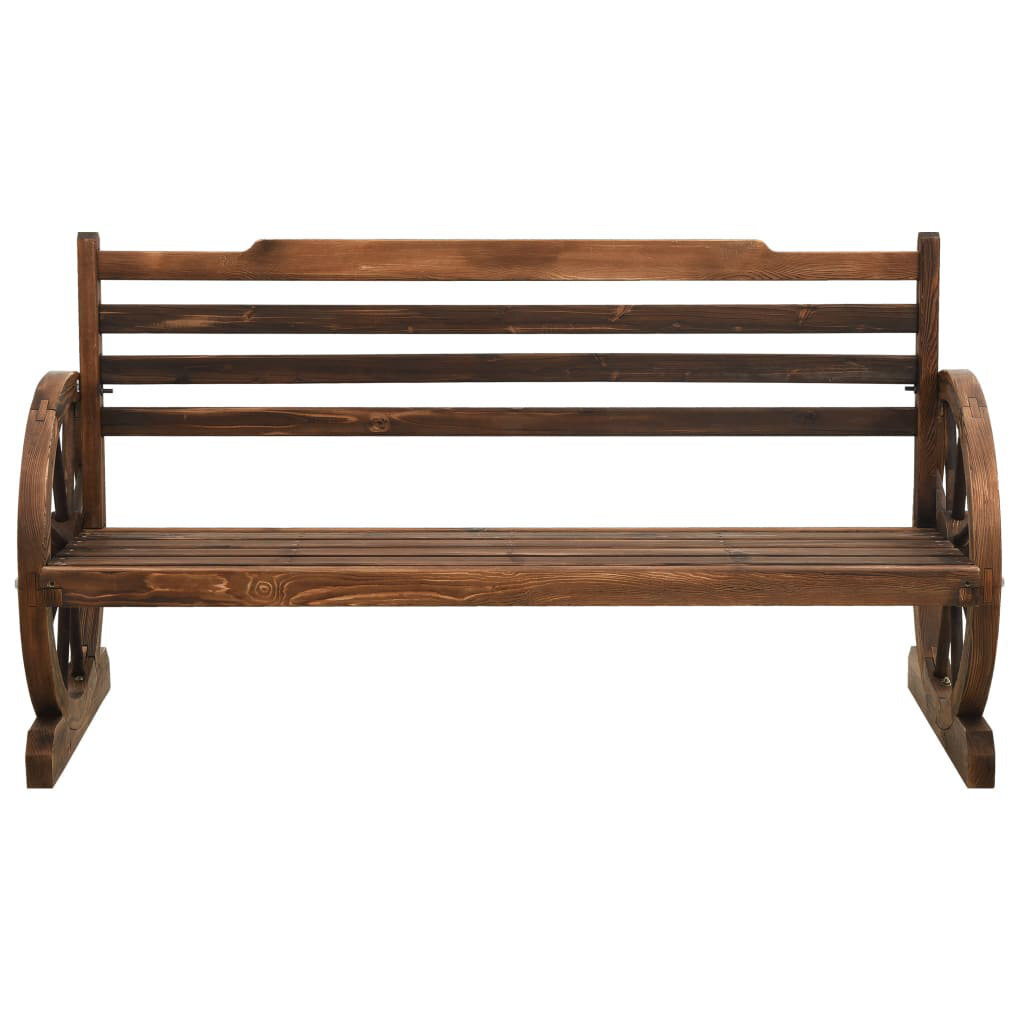 Dyann Wooden Park Bench by Wayfair | ufurnish.com