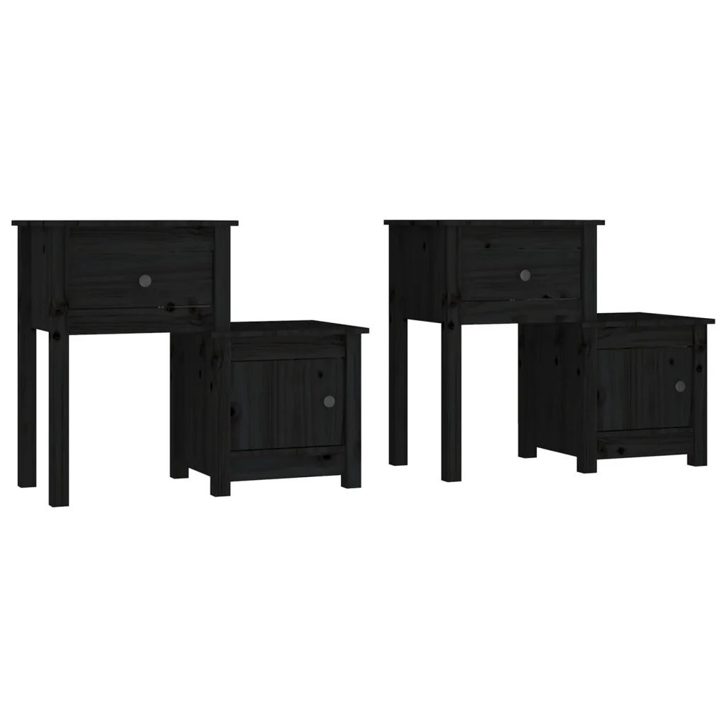 Watha Solid Wood Bedside Table by Wayfair | uFurnish.com