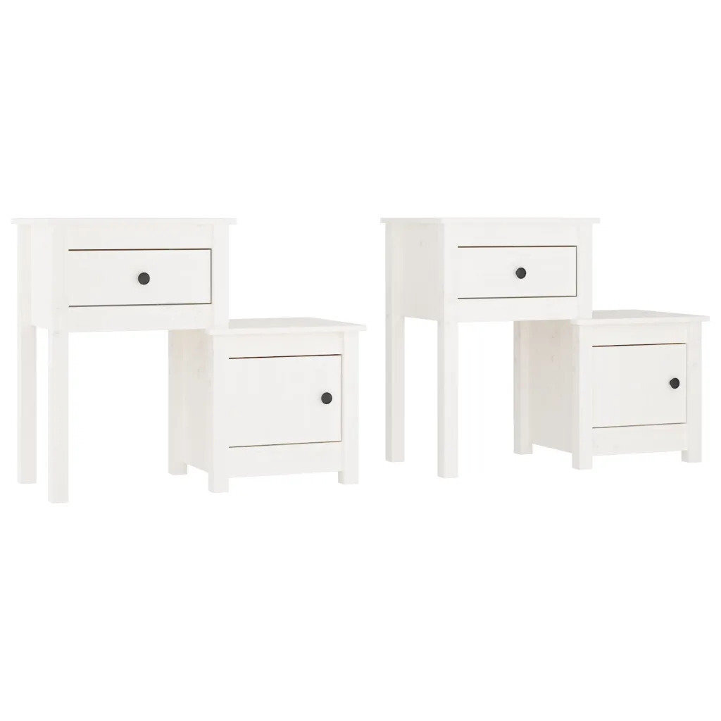 Watha Solid Wood Bedside Table by Wayfair | ufurnish.com