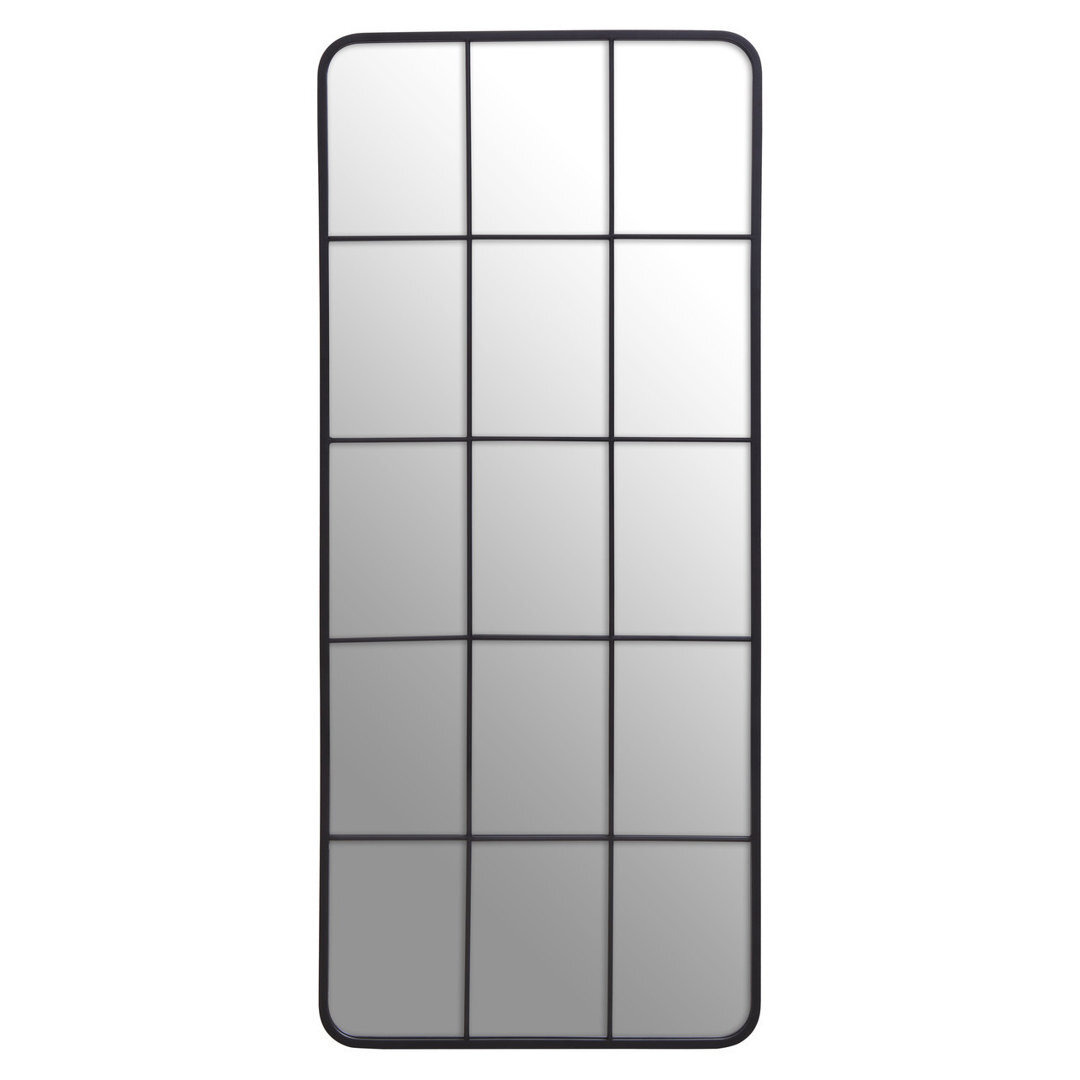 Altarik Metal Framed Wall Mounted Accent Mirror in Black by Wayfair ...