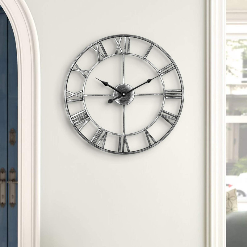 Alon Metal Wall Clock by Wayfair | ufurnish.com