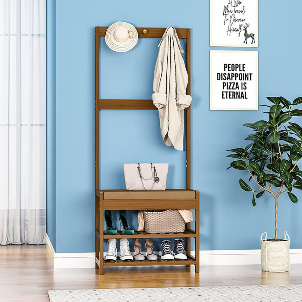 Solid Wood Freestanding 3 - Hook Coat Rack by Wayfair | ufurnish.com