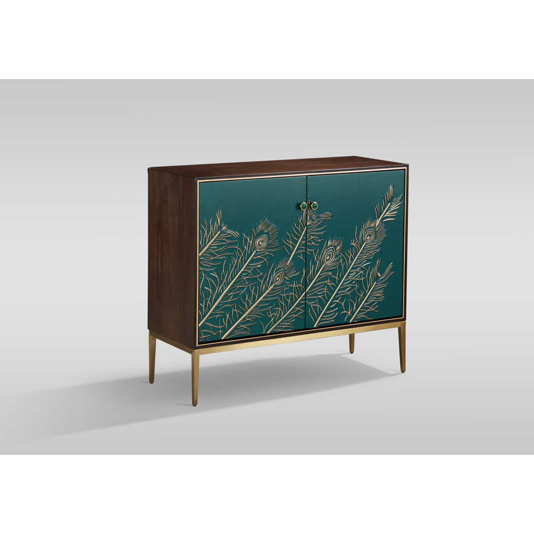 Stilig 104cm Peacock Feathers Sideboard by Wayfair | ufurnish.com