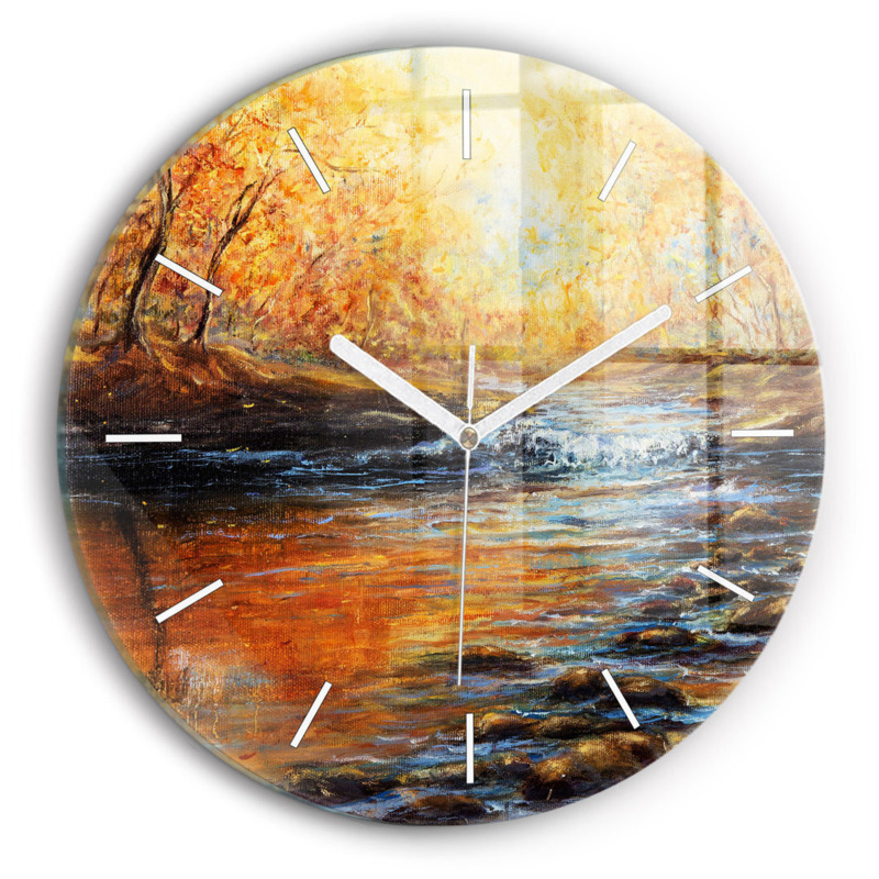 Bailem Glass Wall Clock by Wayfair | ufurnish.com