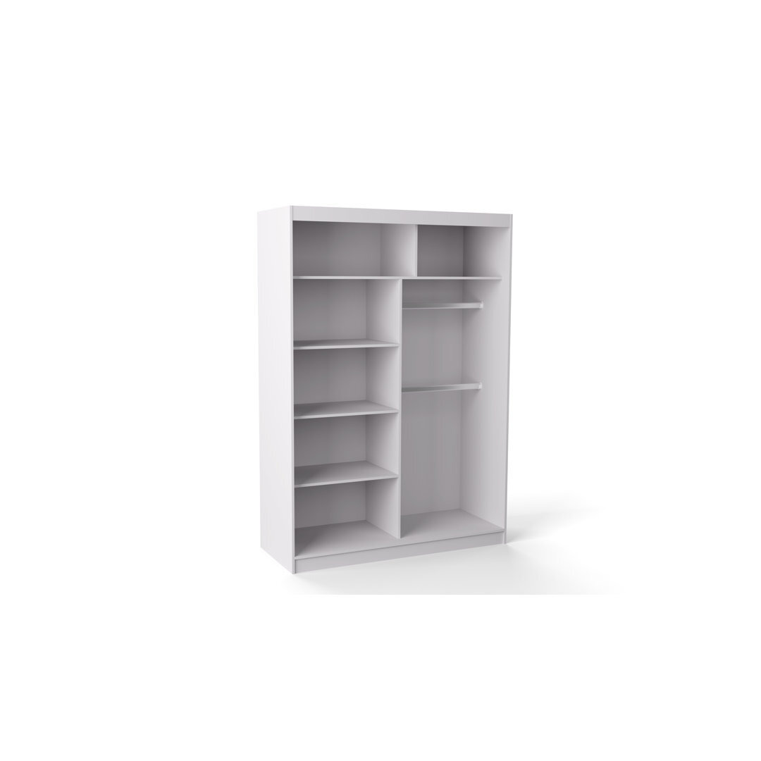 Ahmon 2 Door Manufactured Wood Wardrobe by Wayfair | ufurnish.com