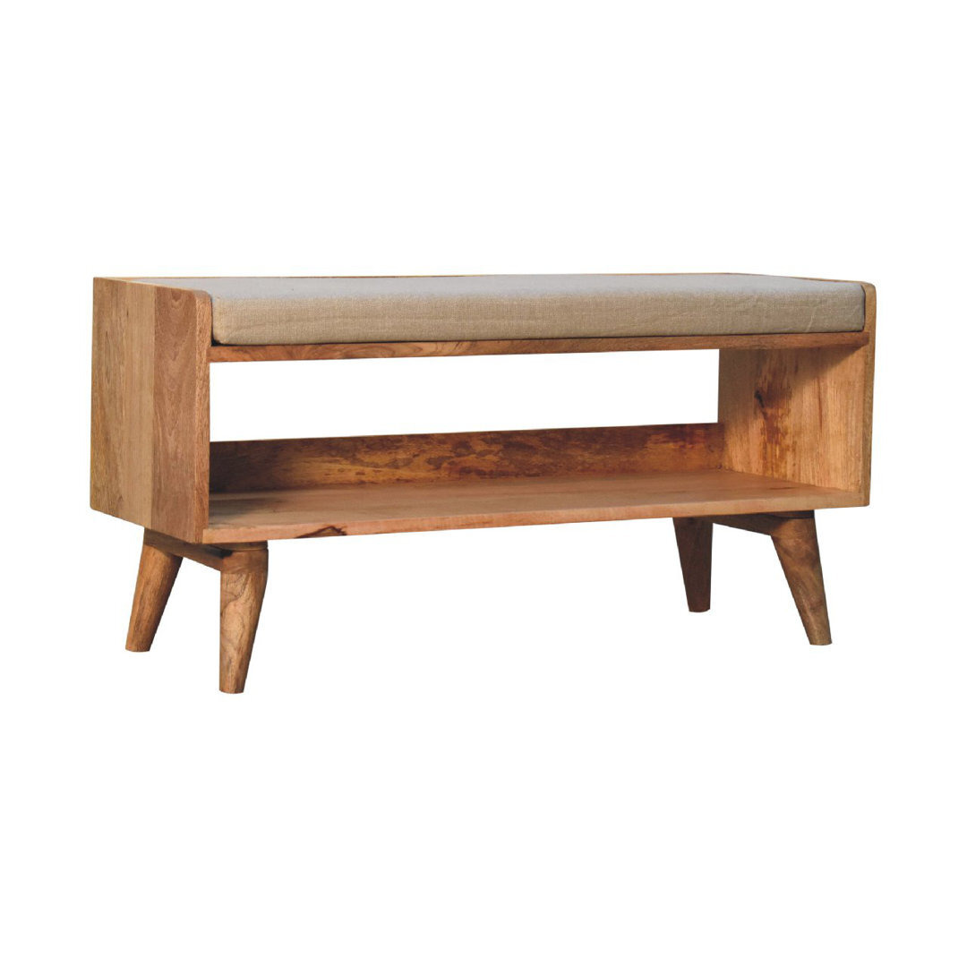 4 Pair Solid Wood Shoe Storage Bench by Wayfair | ufurnish.com