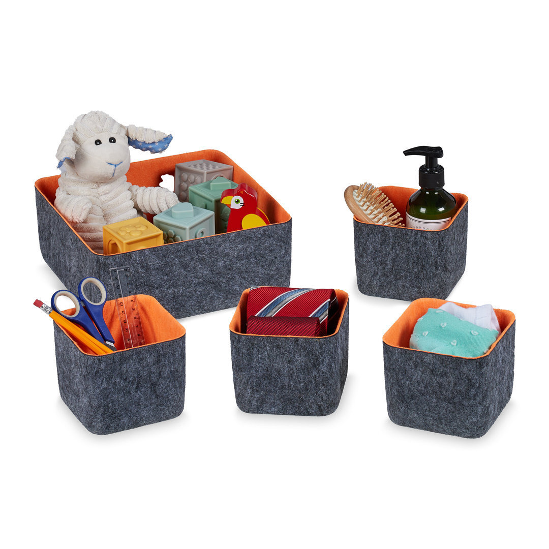 Rebrilliant 100% Felt Box by Wayfair | ufurnish.com