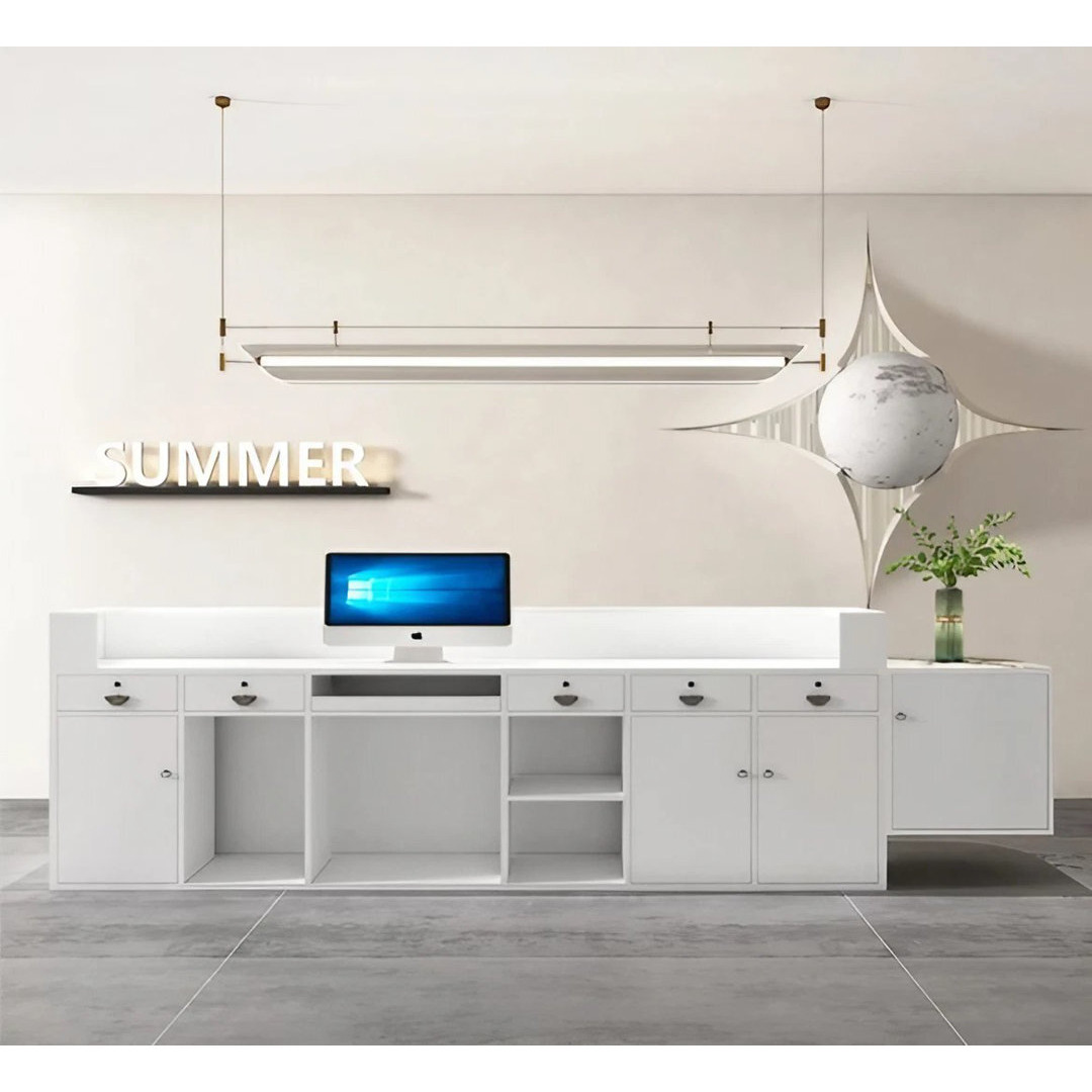 Cashier Podium Reception Church Modern Luxury Bar Counter Reception ...