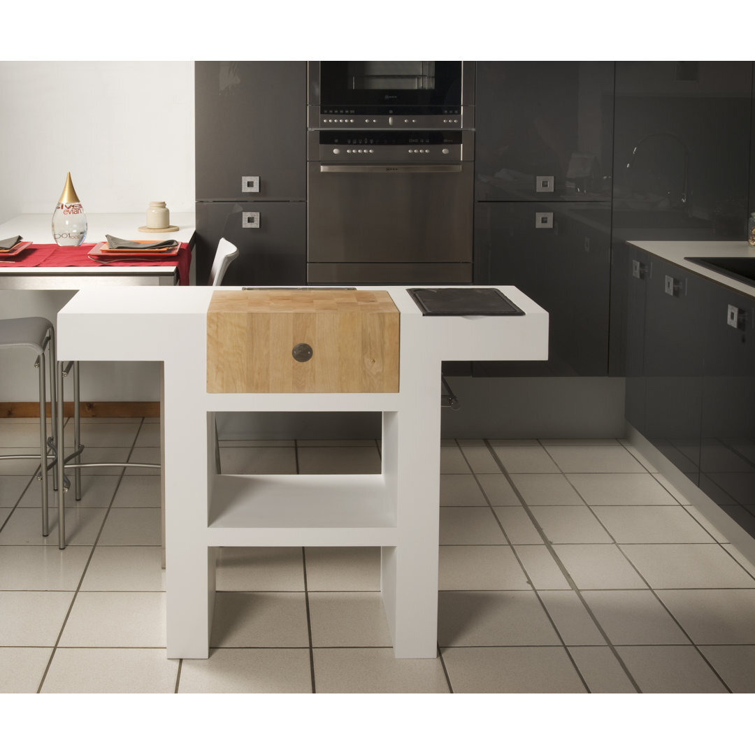 Anna Kitchen Island by Wayfair | ufurnish.com