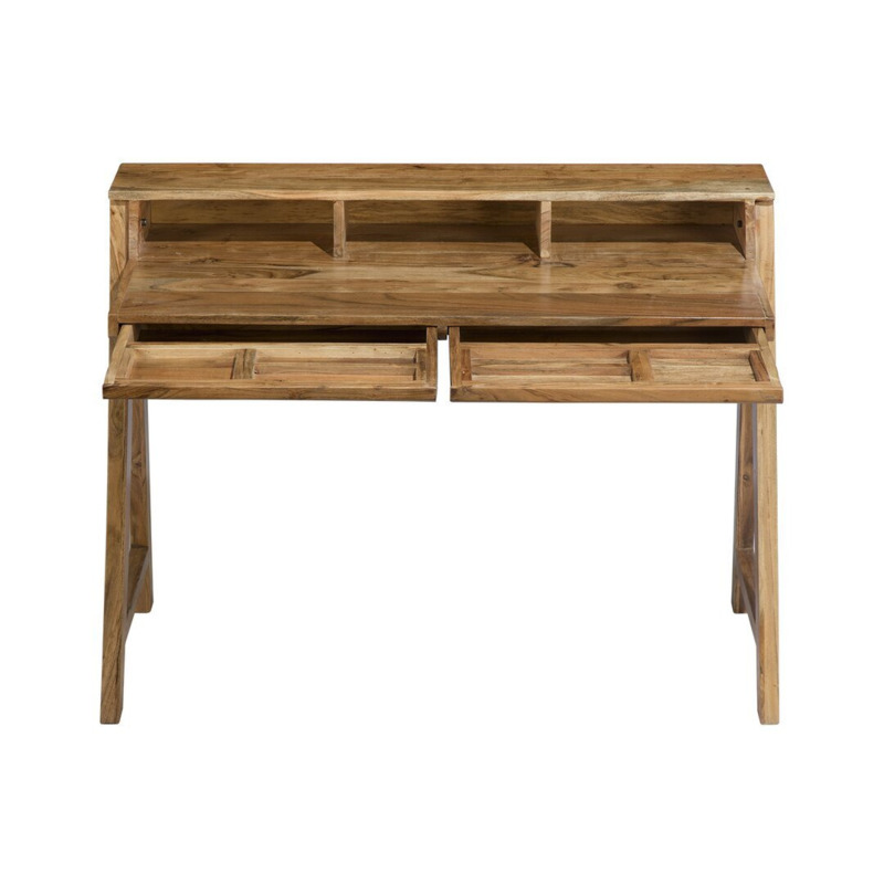 Barney Solid Wood Desk by Wayfair | ufurnish.com