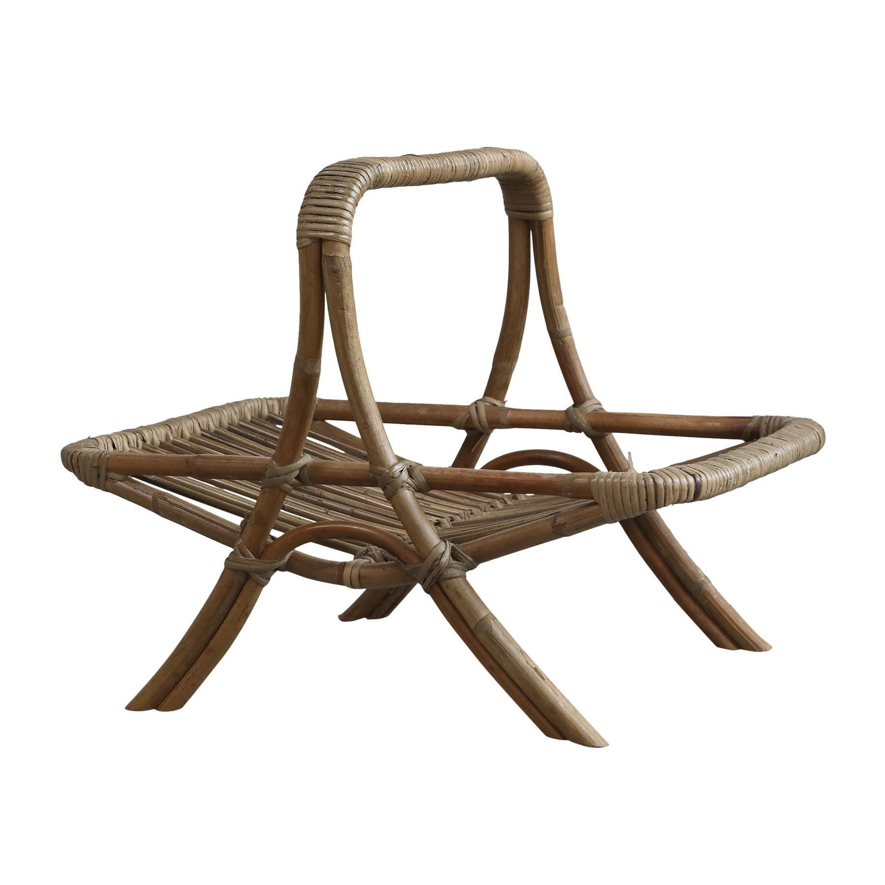 Sutton Magazine Rack - Natural Rattan - Where Saints Go by Where Saints ...
