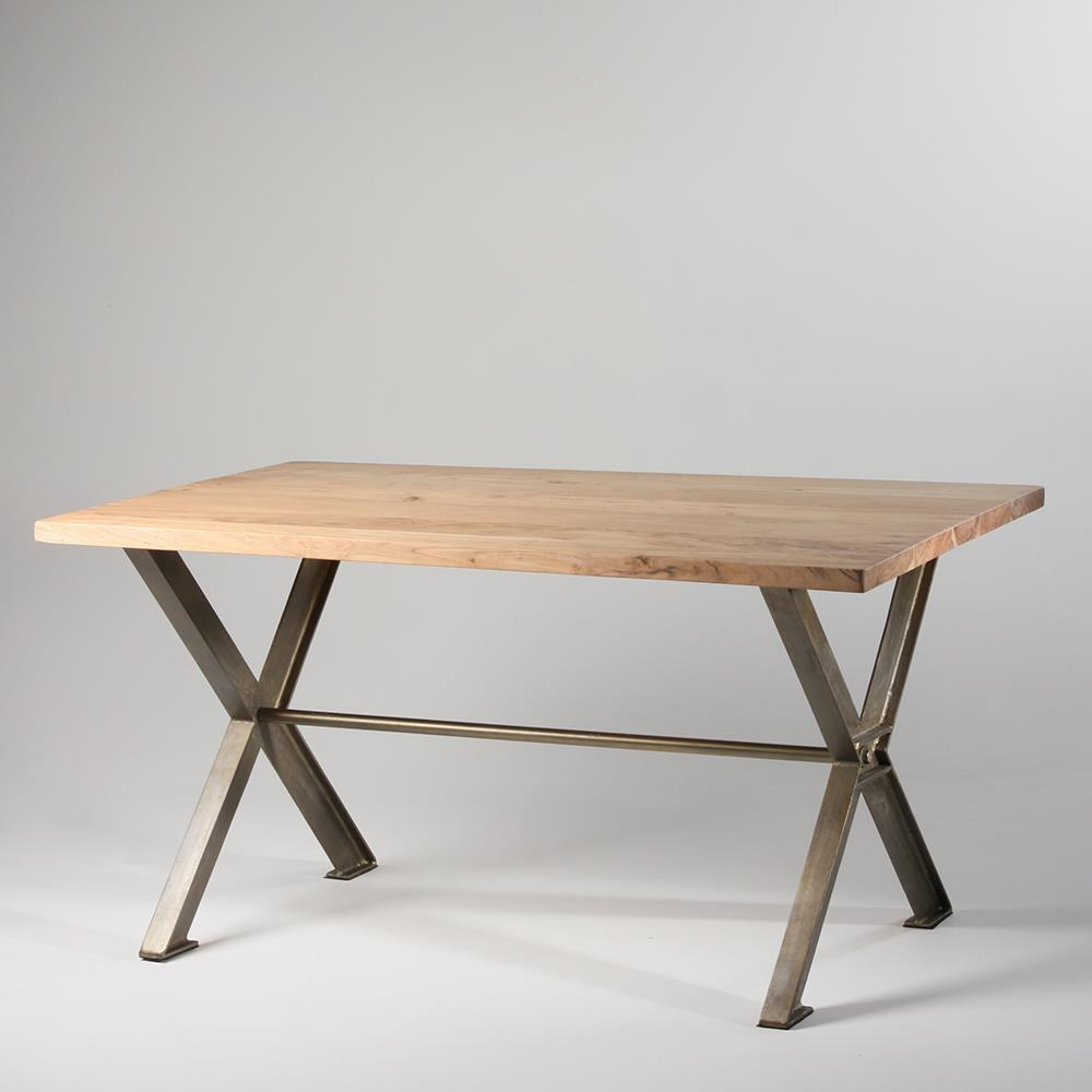 Farndon Dining Table - Straight Edge Girder Leg 180 - Where Saints Go ...