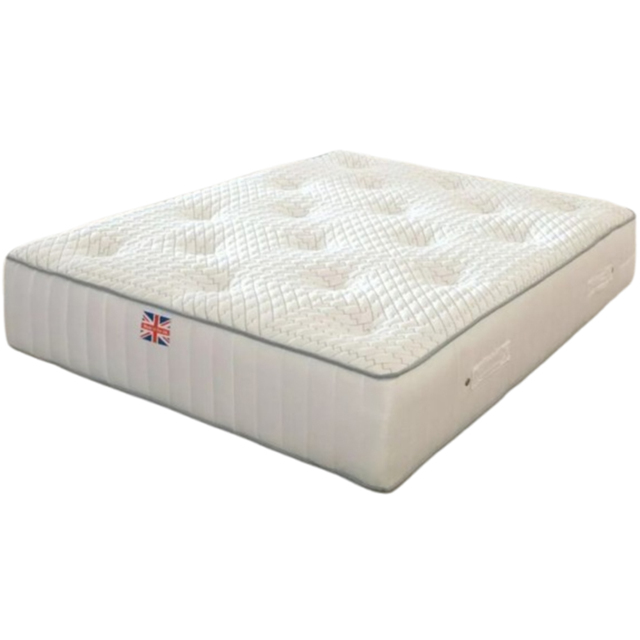 Comfy Living Double Wool and Memory Foam Pocket Sprung Mattress by ...