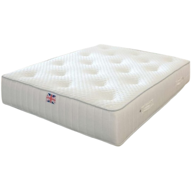 Comfy Living King Size Deep Filled Pocket Sprung and Memory Foam ...