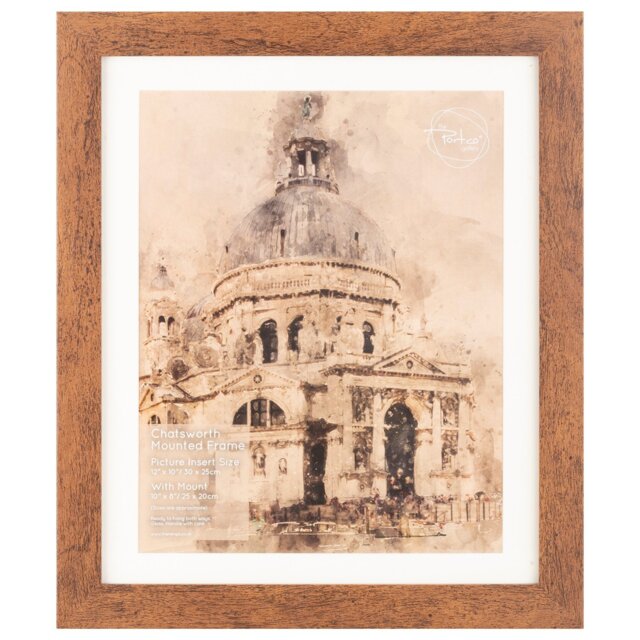 The Port. Co Gallery Chatsworth Photo Frame Mounted 10 x 8 inch by ...