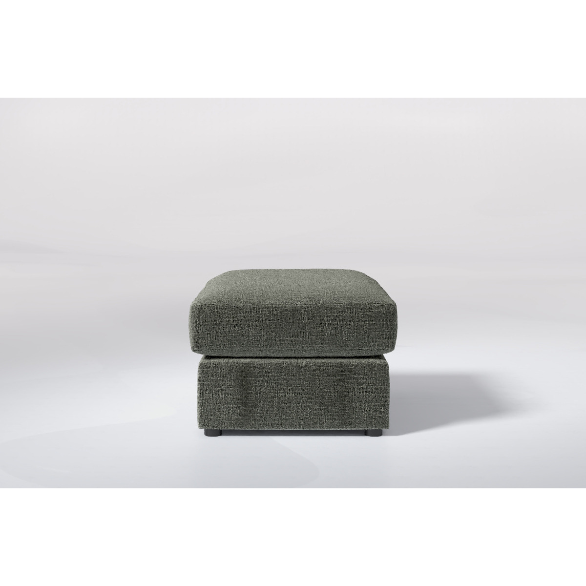 Small Storage Stool - Grey Chunky Textured Weave - zofa Small Storage ...