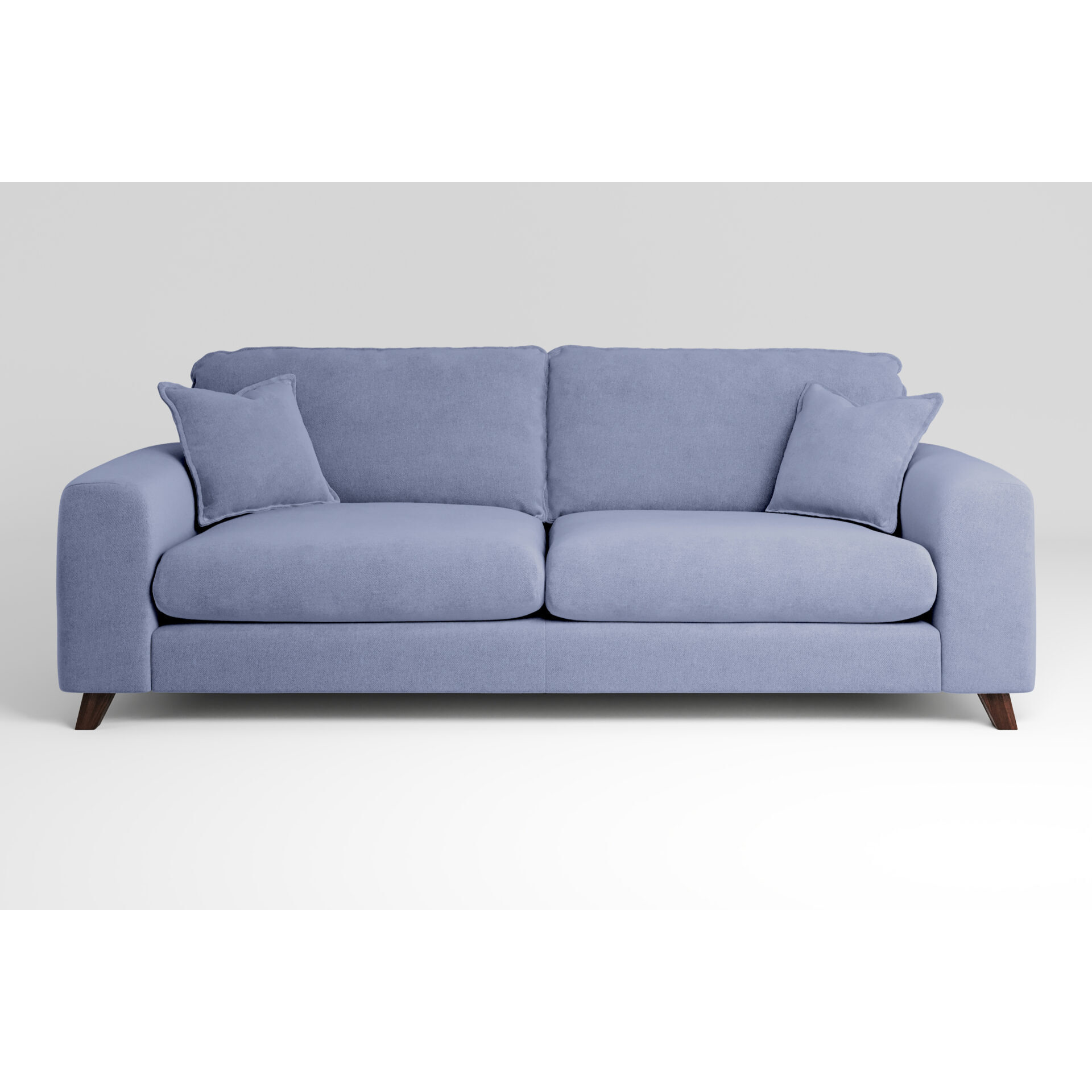Serenity - Large 4 Seater Sofa in Brushed Wool Feel Denim by Zofa ...