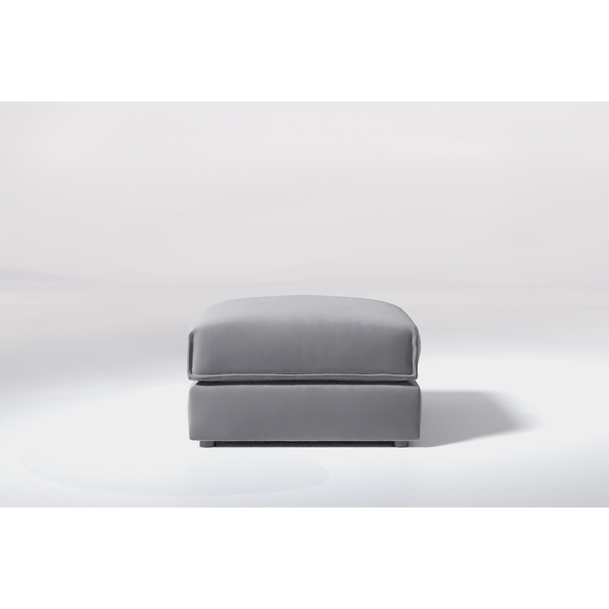 Grey Velvet Footstool with Hidden Storage | Utopia Furniture by Zofa ...