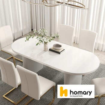 Dining Tables | Sets & Tables | Marble & Glass Dining Tables | ufurnish.com