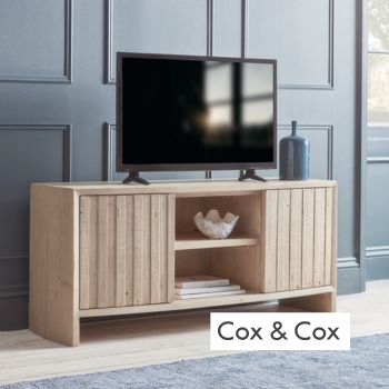 Modern Entertainment Center With Adjustable Bridge Merax Modern TV ...